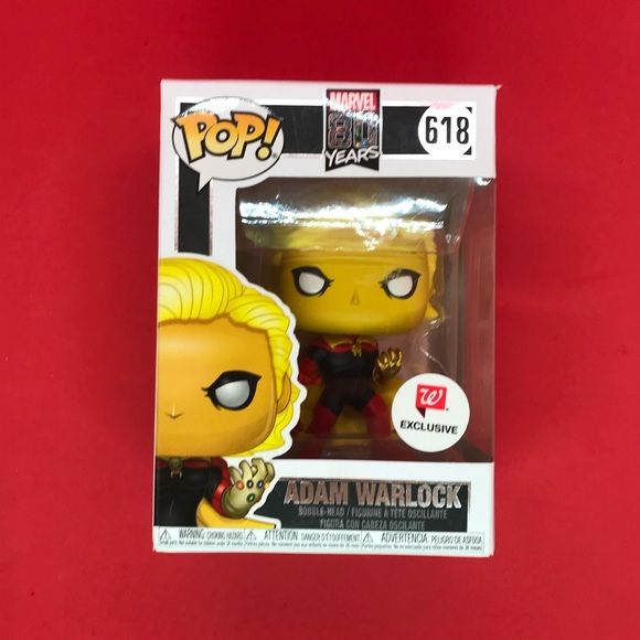 Funko | Toys | Funko Pop Marvel 8 Years Adam Warlock 68 Walgreens ...